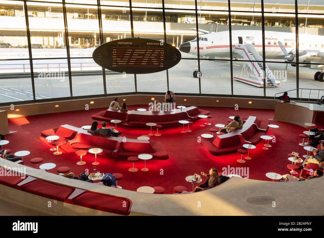 Das historische TWA Flight Center am John F. Kennedy International ...