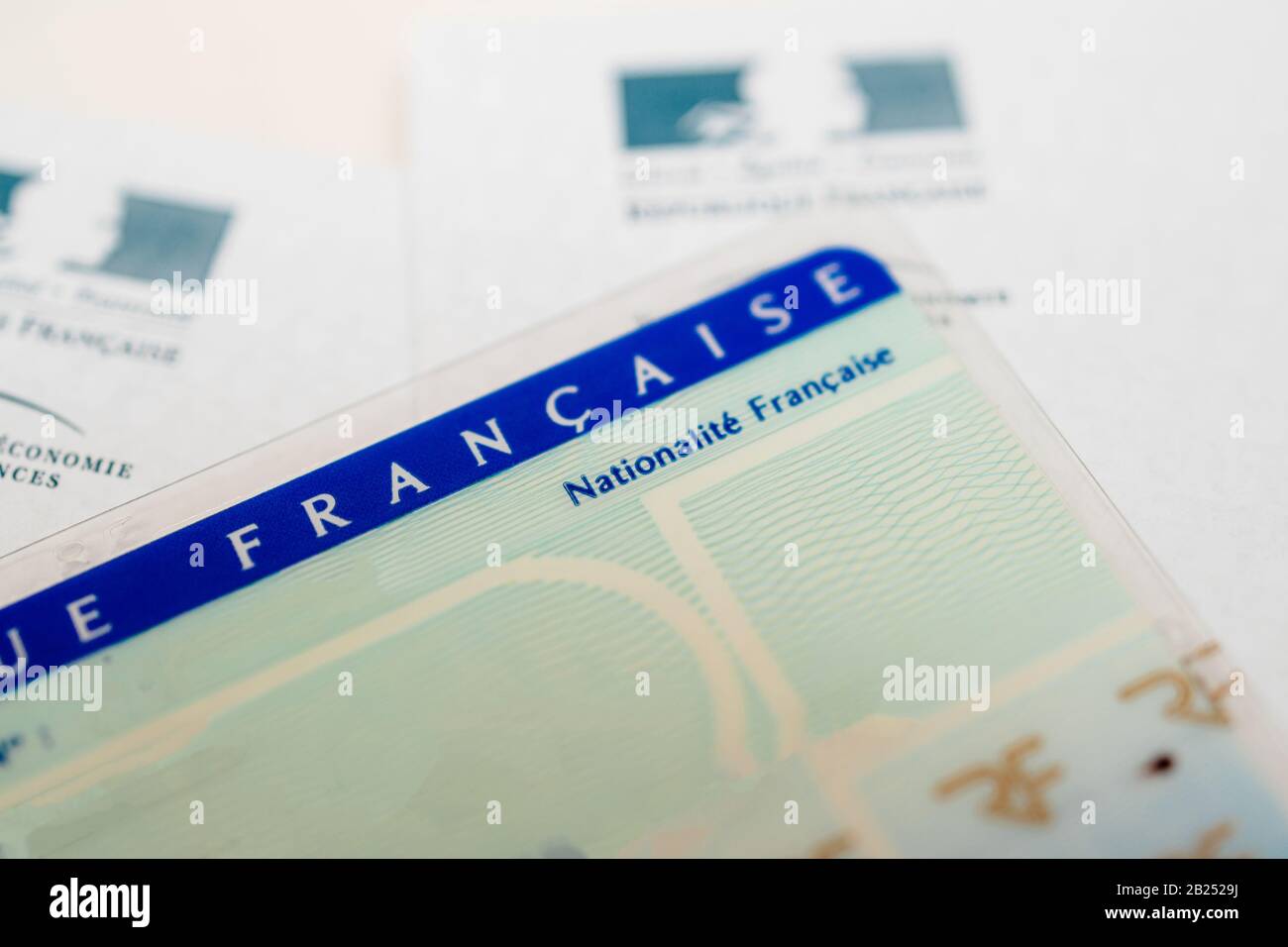 Carte identite france -Fotos und -Bildmaterial in hoher Auflösung – Alamy
