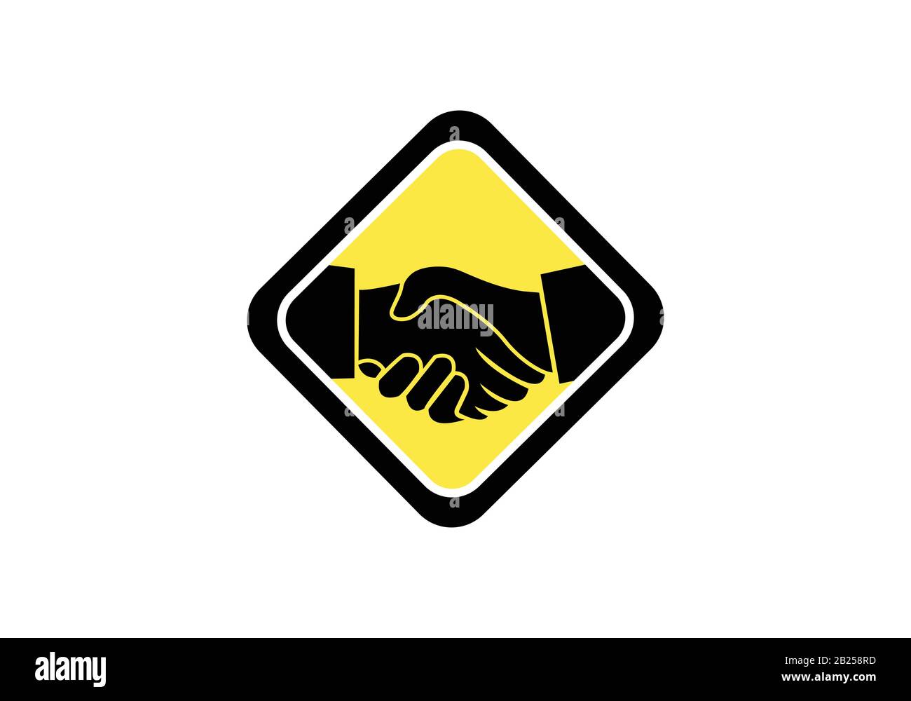 Hand reichen logo Stock-Vektorgrafiken kaufen - Alamy