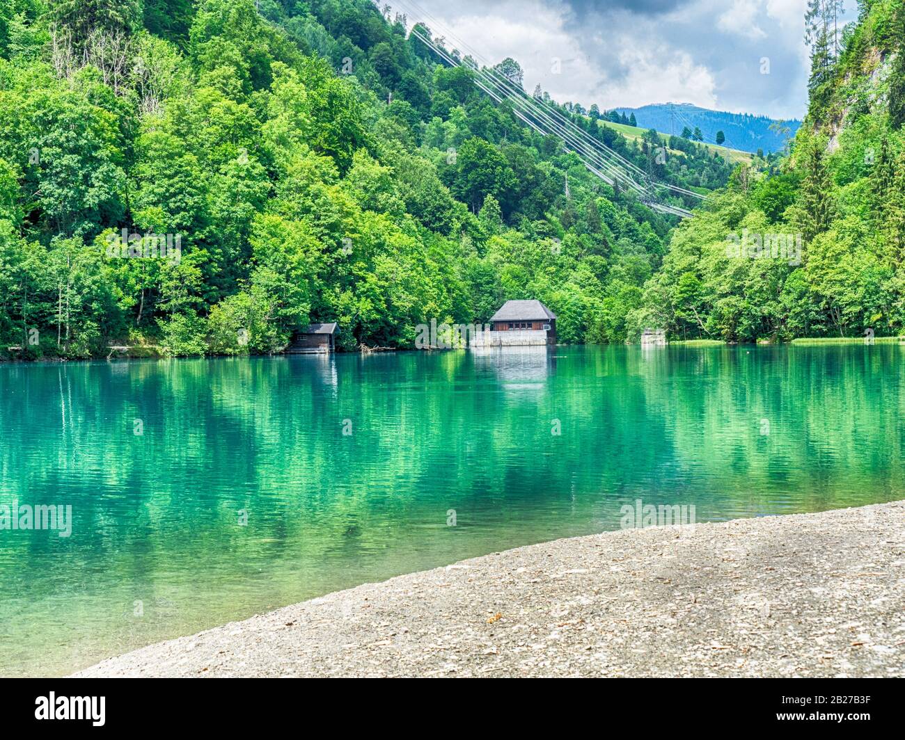 Klammsee-Stausee bei Kaprun, Österreich Stockfotografie - Alamy