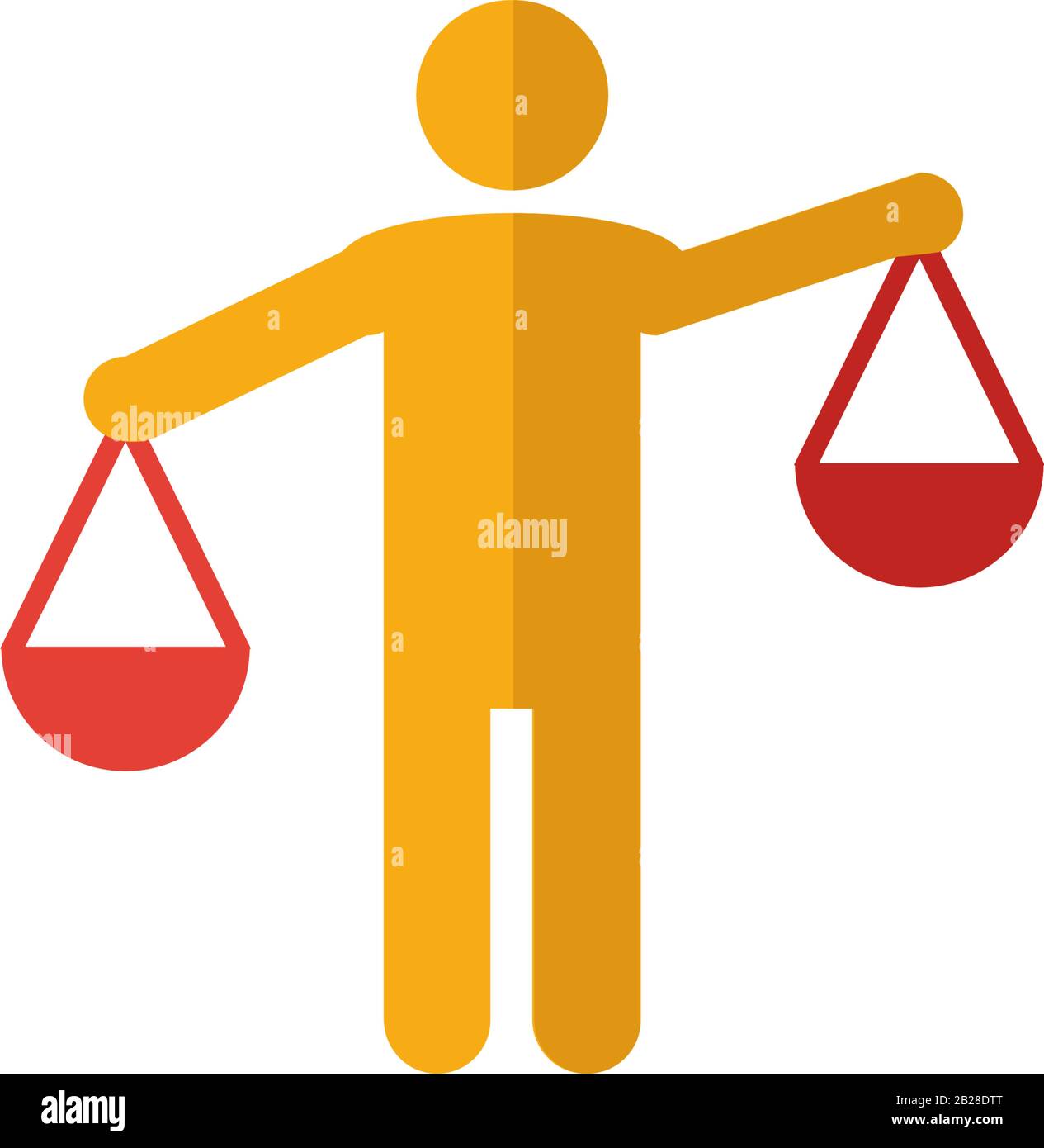 Symbol "Anwalt". Flaches kreatives Element aus der Sammlung von ...