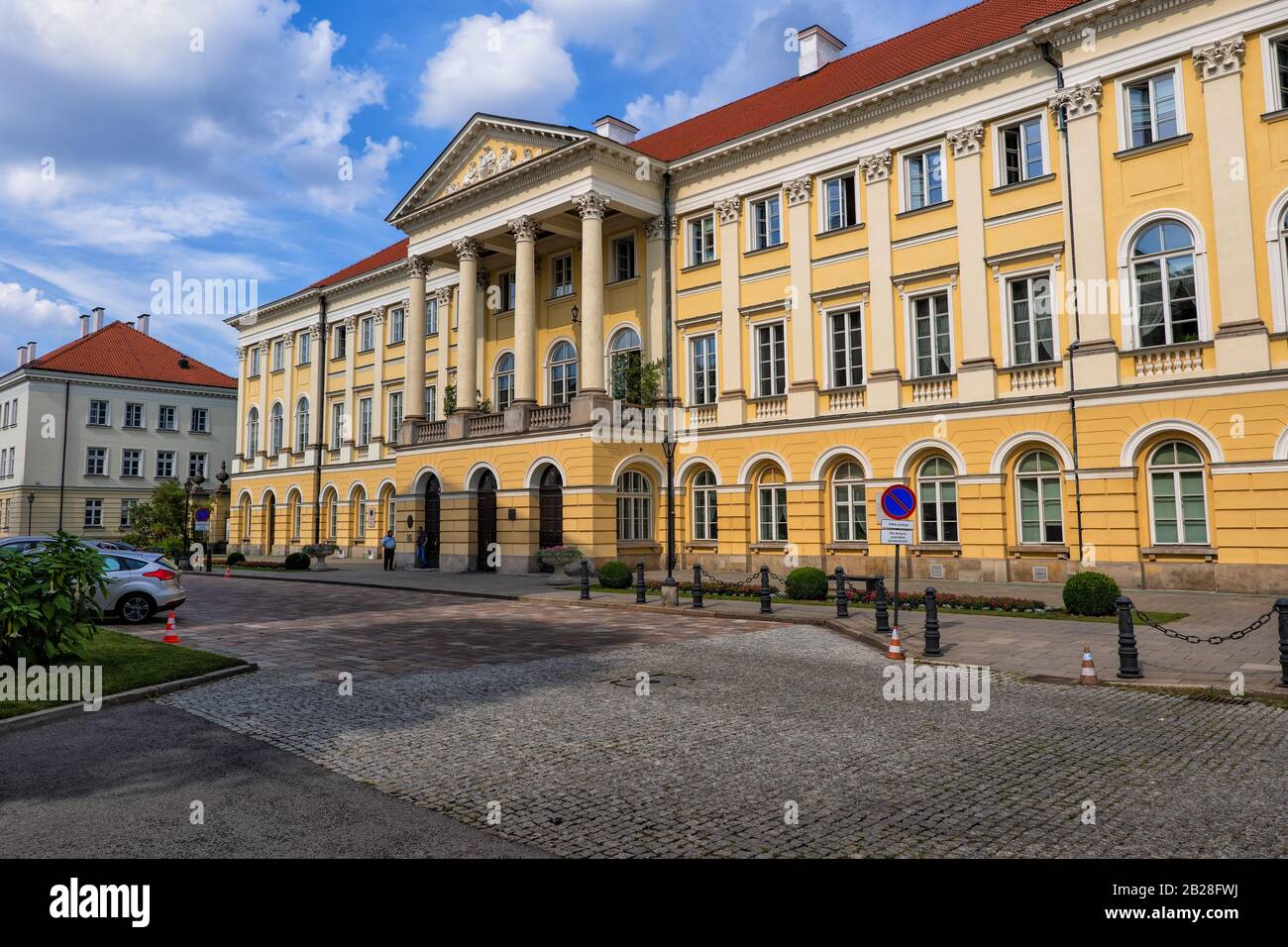 Warschauer palast kazimierzowski -Fotos und -Bildmaterial in hoher ...