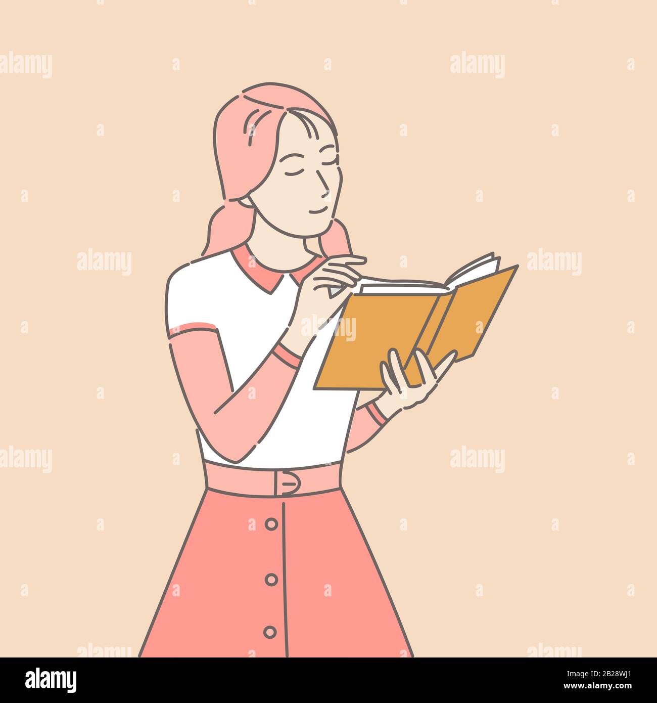 Female scientist cartoon -Fotos und -Bildmaterial in hoher Auflösung ...