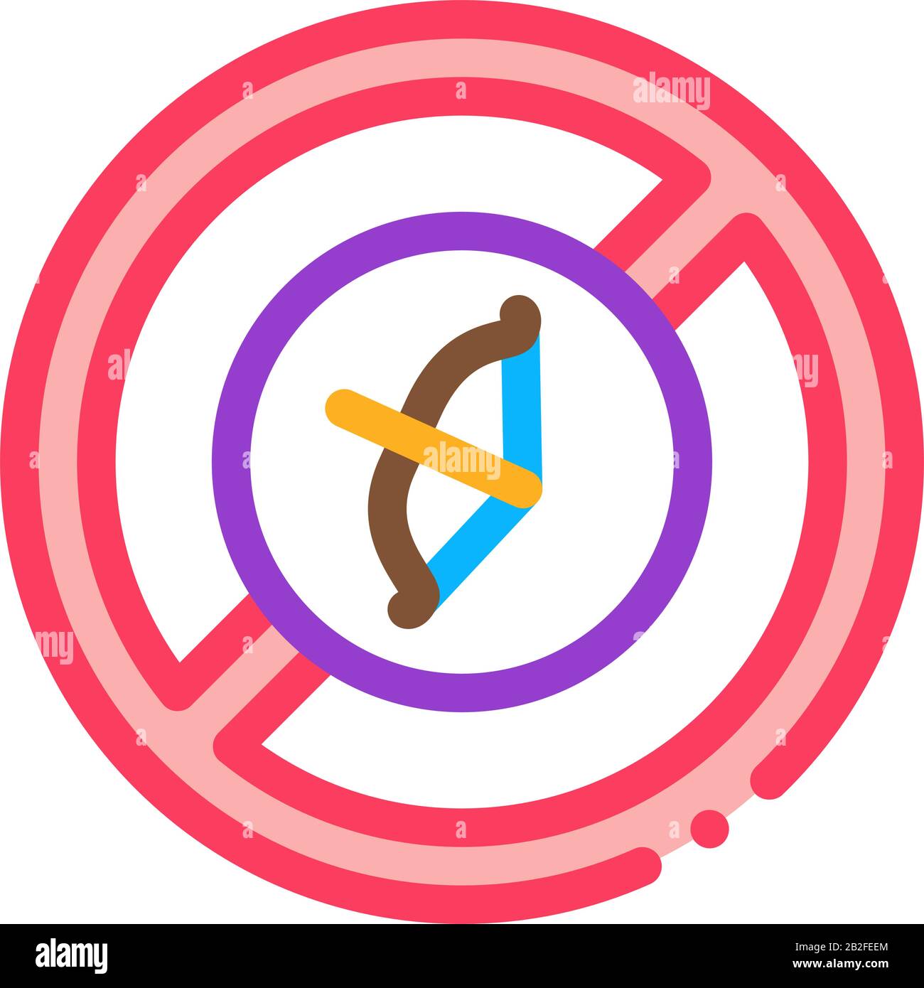 Durchgestrichener pfeil -Fotos und -Bildmaterial in hoher Auflösung – Alamy