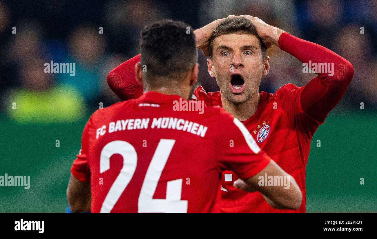 Gelsenkirchen, Deutschland. März 2020. Fußball: DFB-Pokal, FC Schalke ...