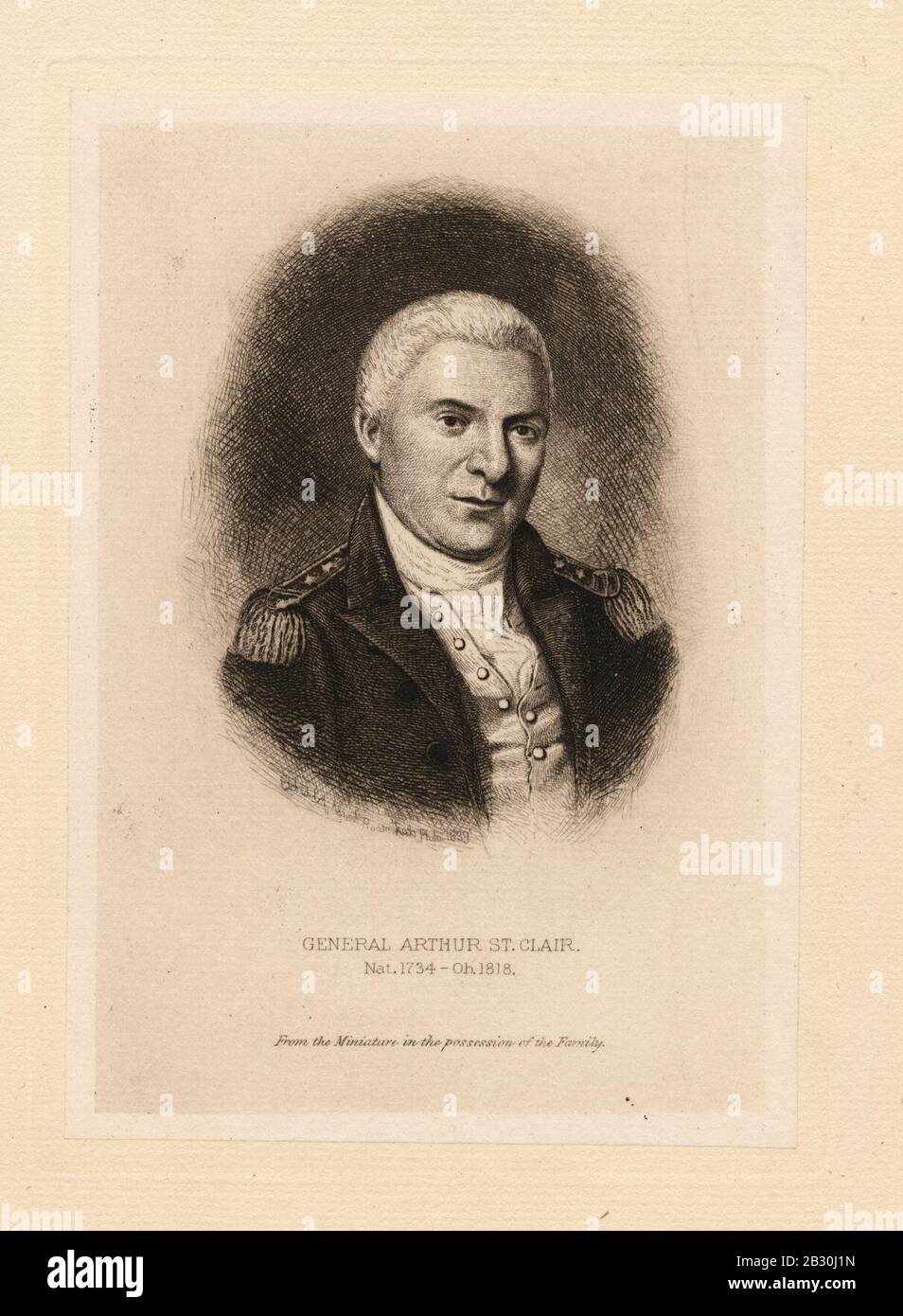 Arthur st clair -Fotos und -Bildmaterial in hoher Auflösung – Alamy