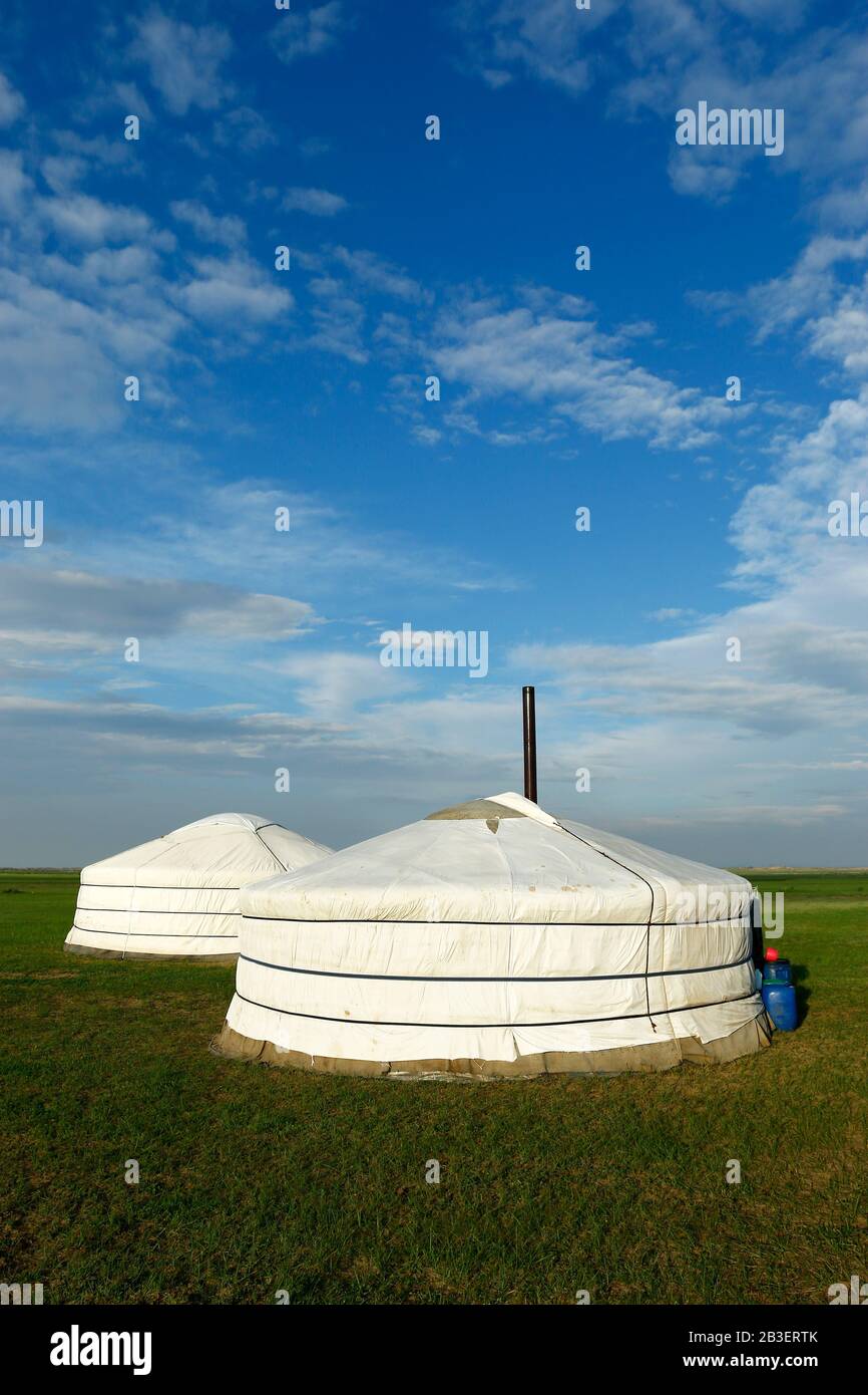 Ulaanbaatar Yurt Stockfotos und -bilder Kaufen - Alamy