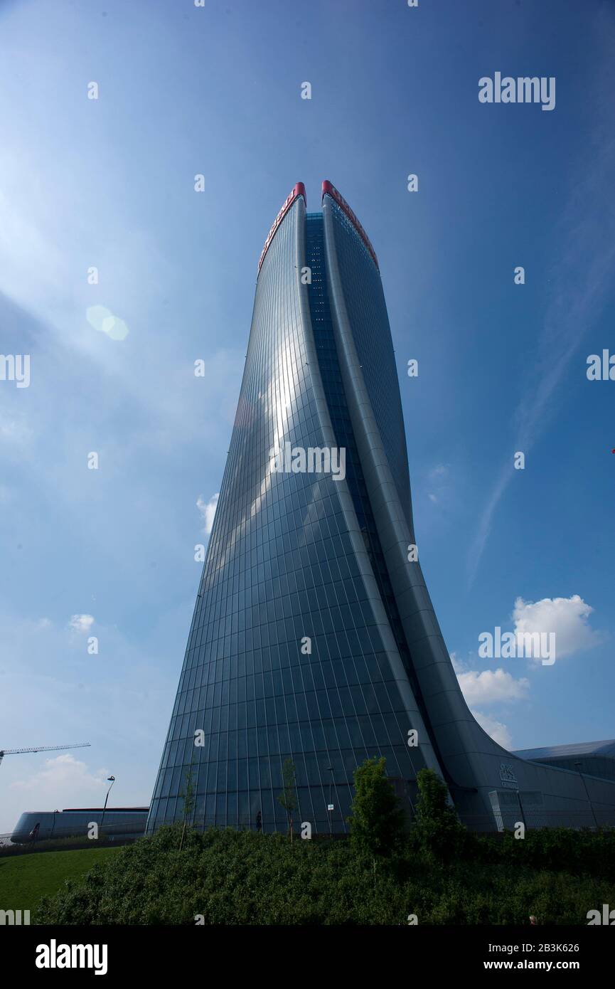 Generali tower genannt lo storto von arch zaha hadid -Fotos und ...