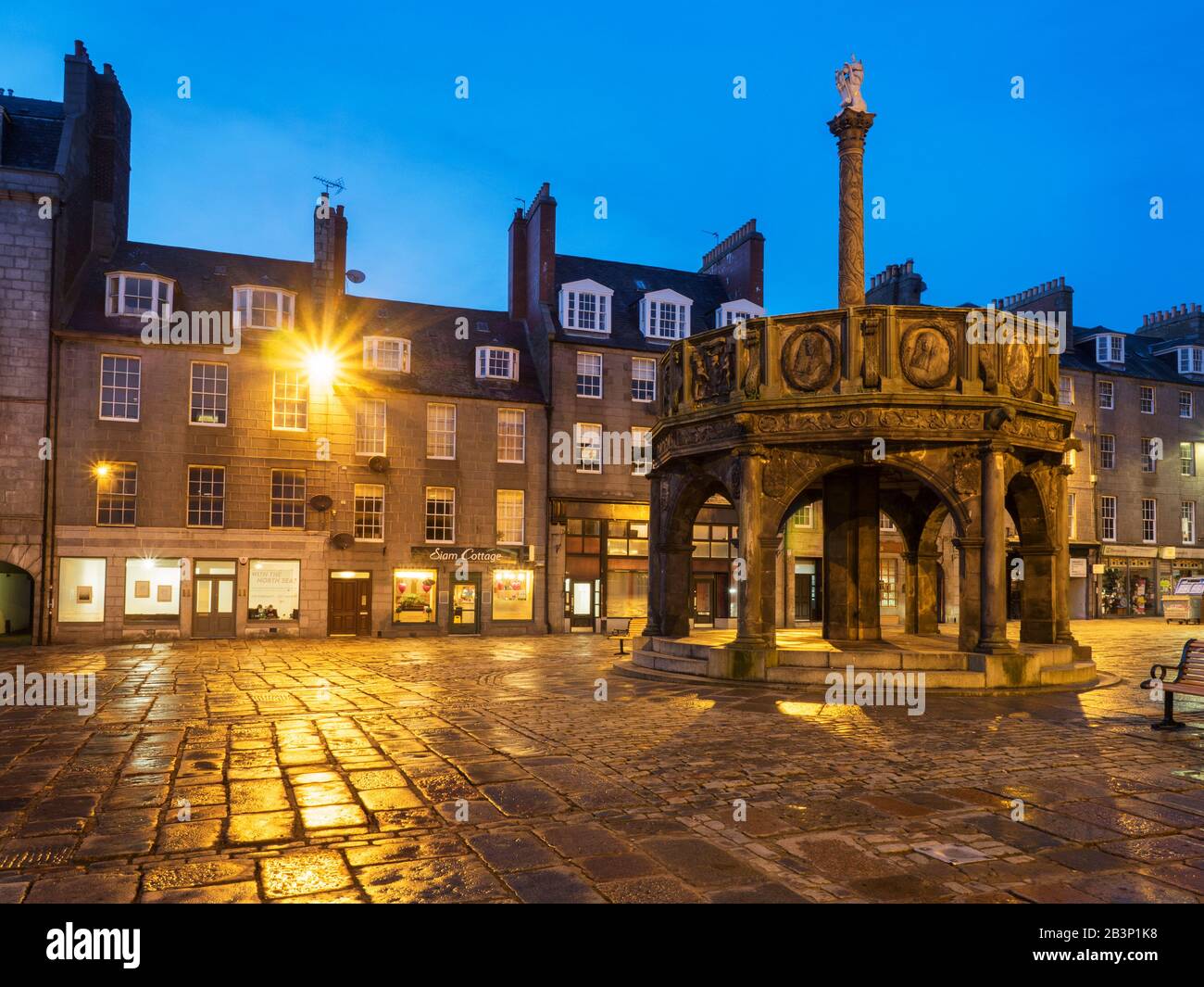 Aberdeen markt cross -Fotos und -Bildmaterial in hoher Auflösung – Alamy