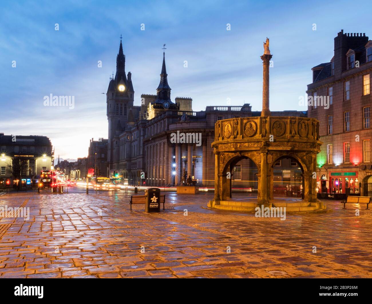 Aberdeen markt cross -Fotos und -Bildmaterial in hoher Auflösung – Alamy