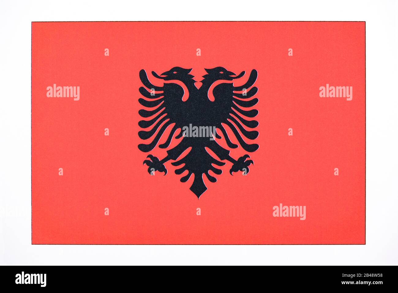 Nationalflagge von albanien -Fotos und -Bildmaterial in hoher Auflösung ...