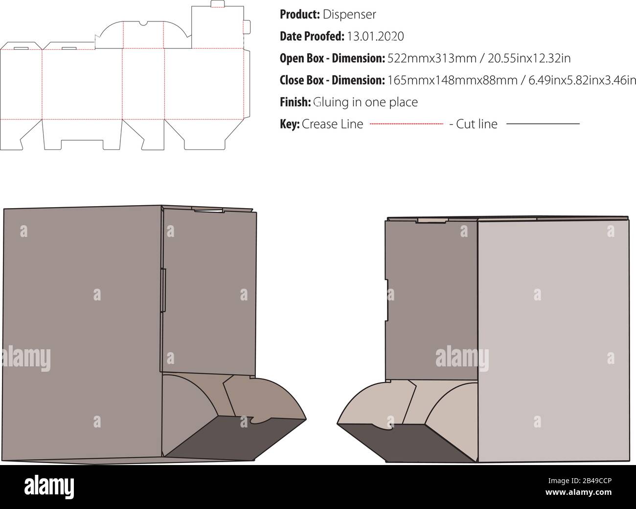 Produkt box design Stock-Vektorgrafiken kaufen - Alamy