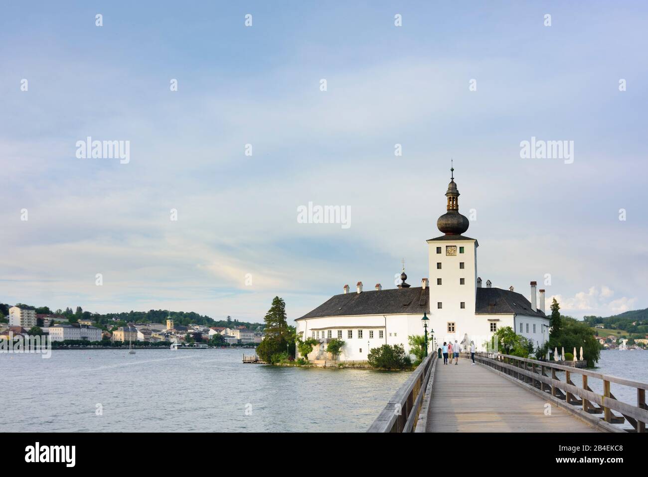 Schloss Traunsee Stockfotos und -bilder Kaufen - Alamy