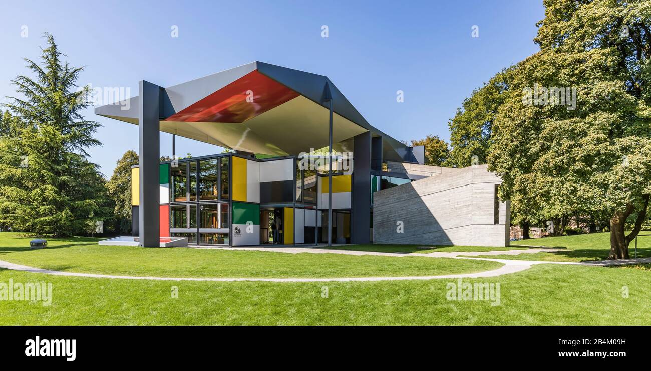 Schweiz, Kanton Zürich, Zürich, Zürichhorn, Centre le Corbusier, Heidi ...