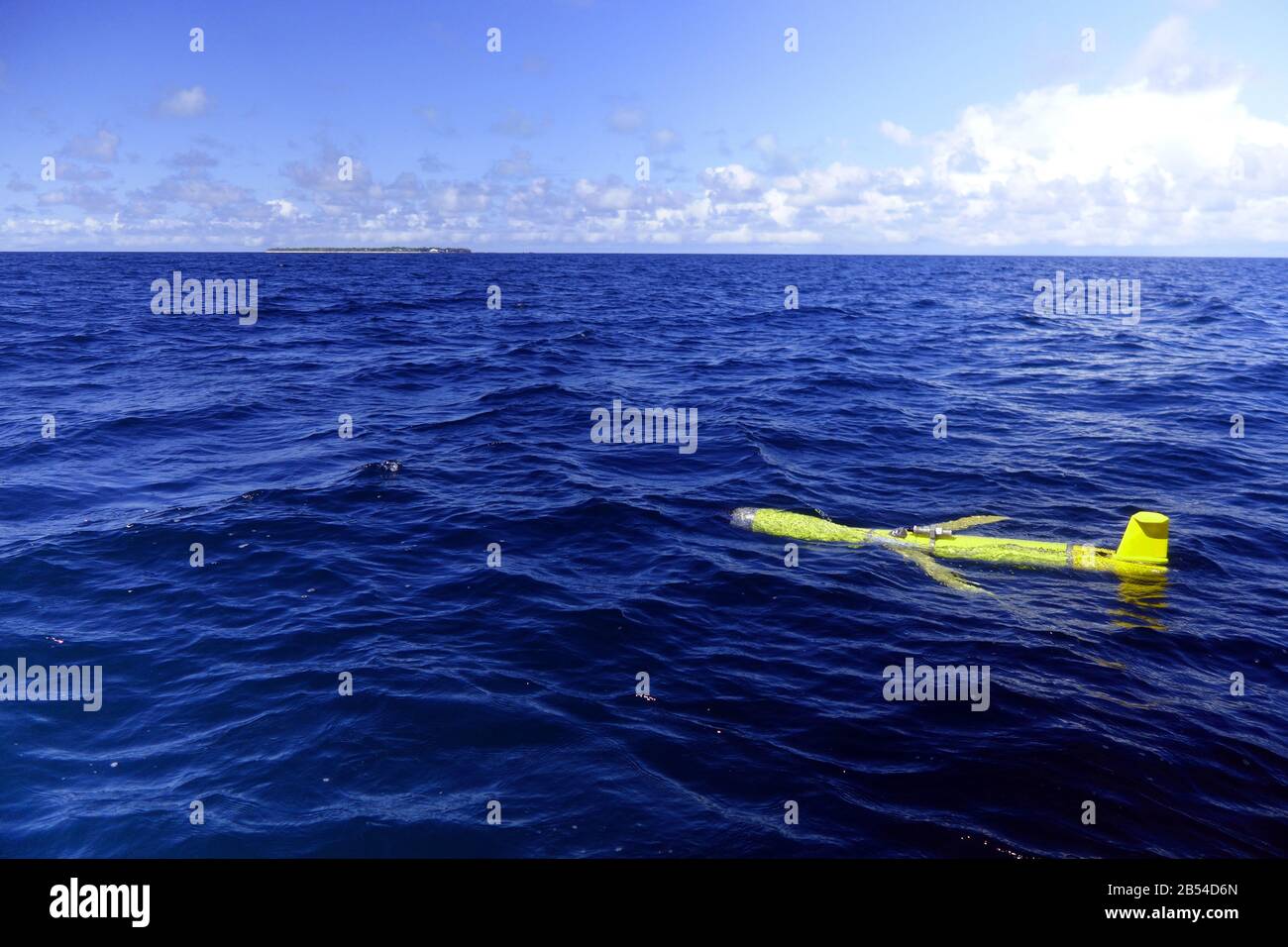 Slocum Ocean Glider in der Nähe von Heron Island, Capricorn Bunker ...