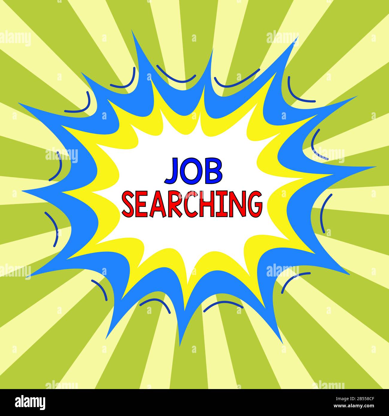 Handschriftertext schreiben Job Suchen. Konzeptionelles Foto Der Akt ...