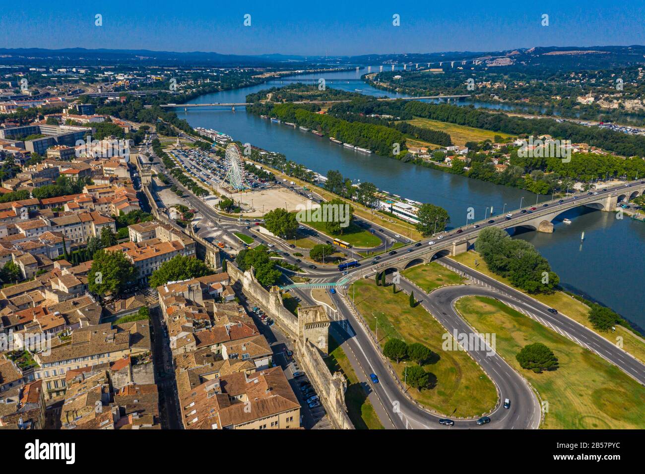 Stadt Von Avignon Stockfotos und -bilder Kaufen - Alamy