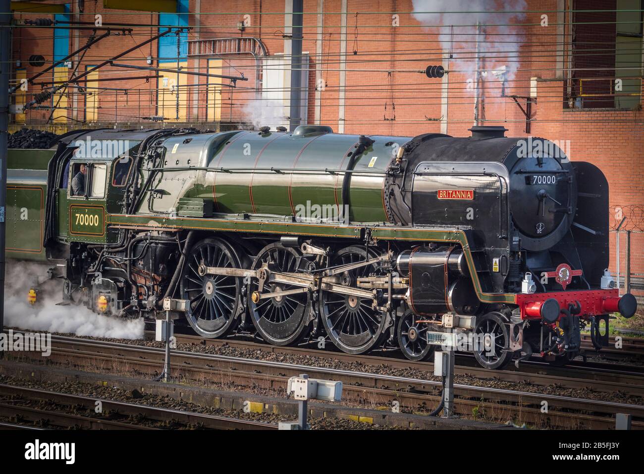 British Railways Standard Class 7, Nummer 70000 Britannia eine ...