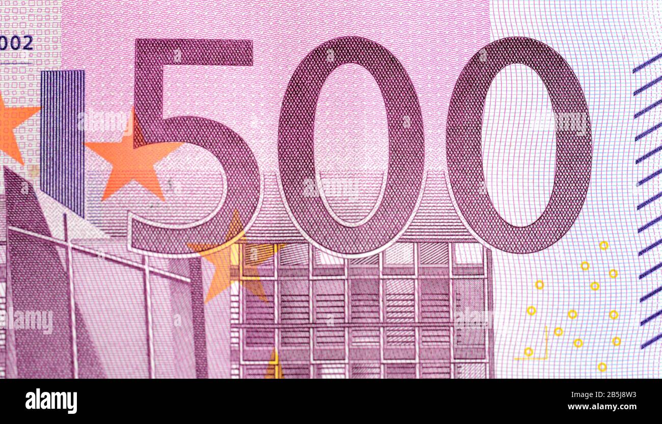 500 euronote -Fotos und -Bildmaterial in hoher Auflösung – Alamy