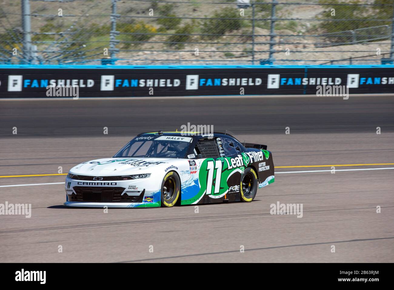 Avondale, Arizona, USA. März 2020. Justin Haley (11) fährt auf die ...