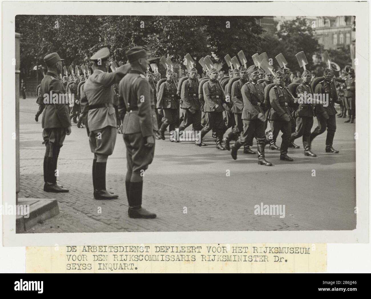 Das Rijksmuseum veranstaltet vom deutschen Bundesarbeitsdienst eine ...