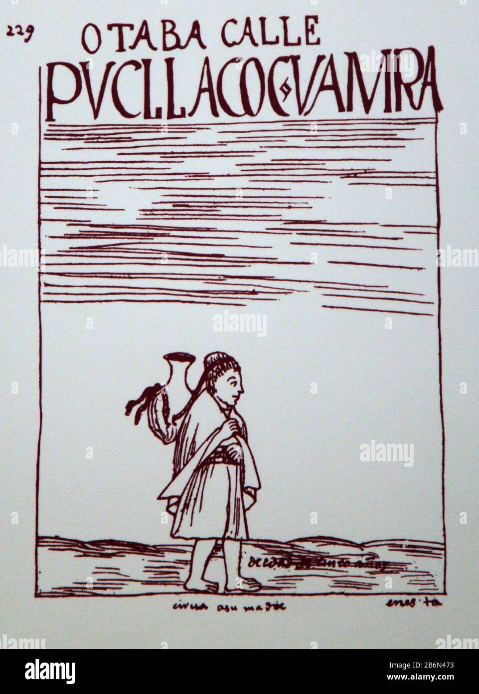 Huaman Poma De Ayala Stockfotos und -bilder Kaufen - Alamy