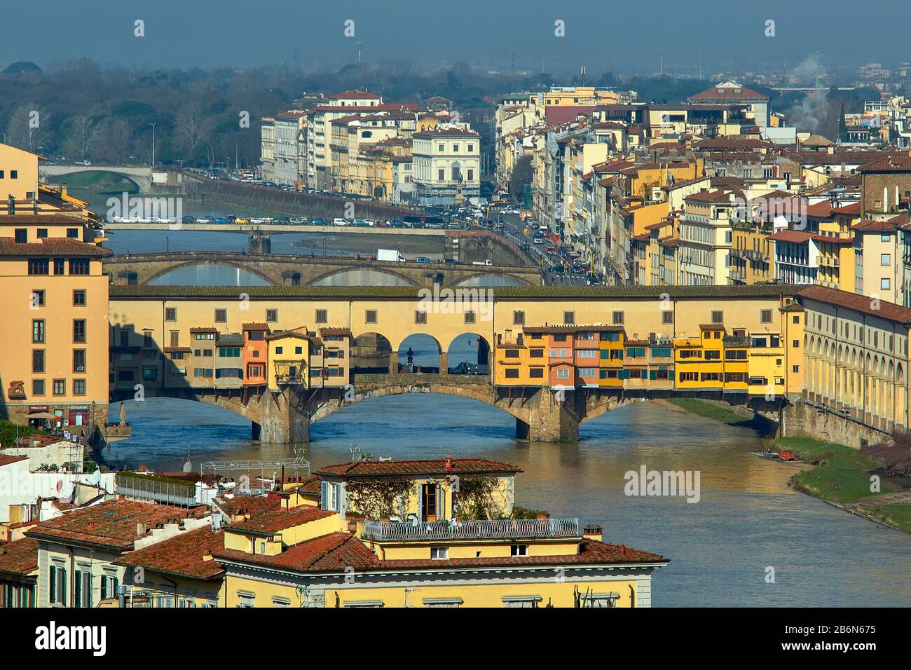 Florence Arno Fluss Italien Stockfotos und -bilder Kaufen - Alamy