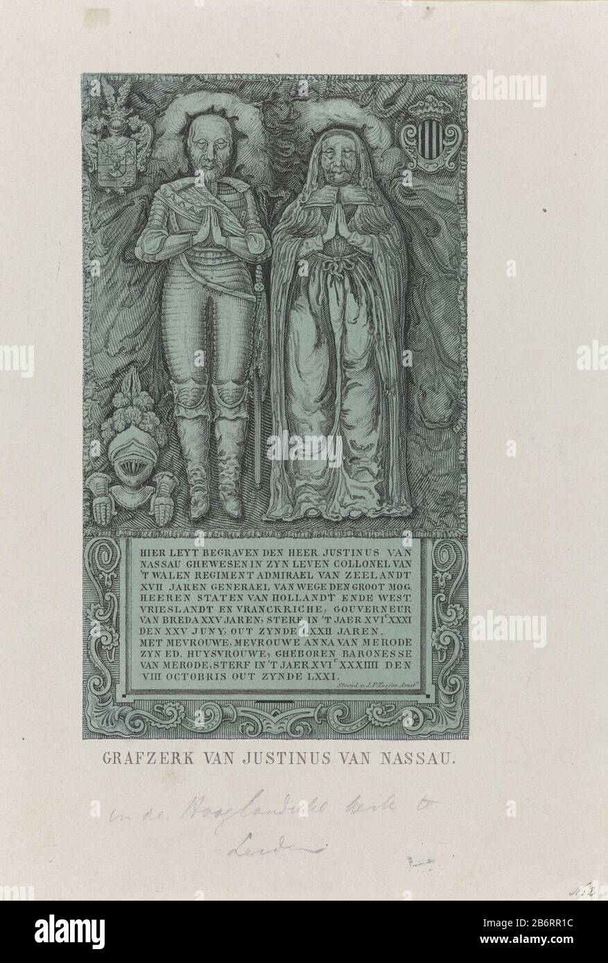 Justinus graaf van nassau -Fotos und -Bildmaterial in hoher Auflösung ...