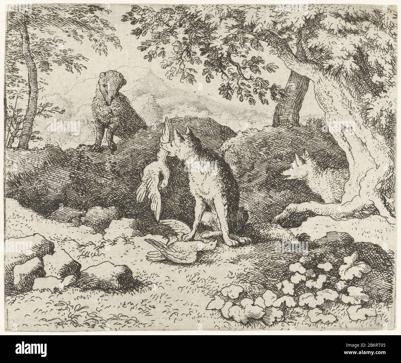 Grimbeert de das waarschuwt Reinaert de vos Reinaert de vos (serietitel ...