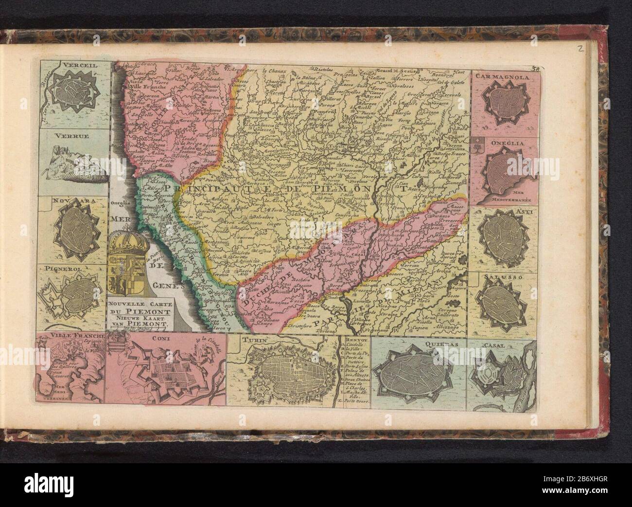 Nouvelle carte du piemont -Fotos und -Bildmaterial in hoher Auflösung ...