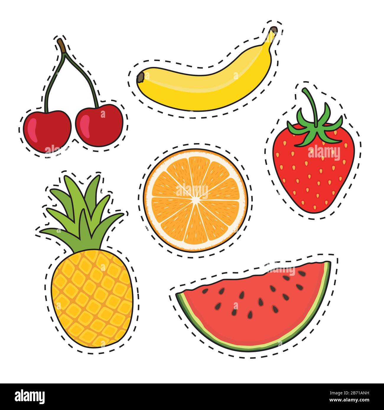Fruta de ilustración Stock-Vektorgrafiken kaufen - Seite 2 - Alamy