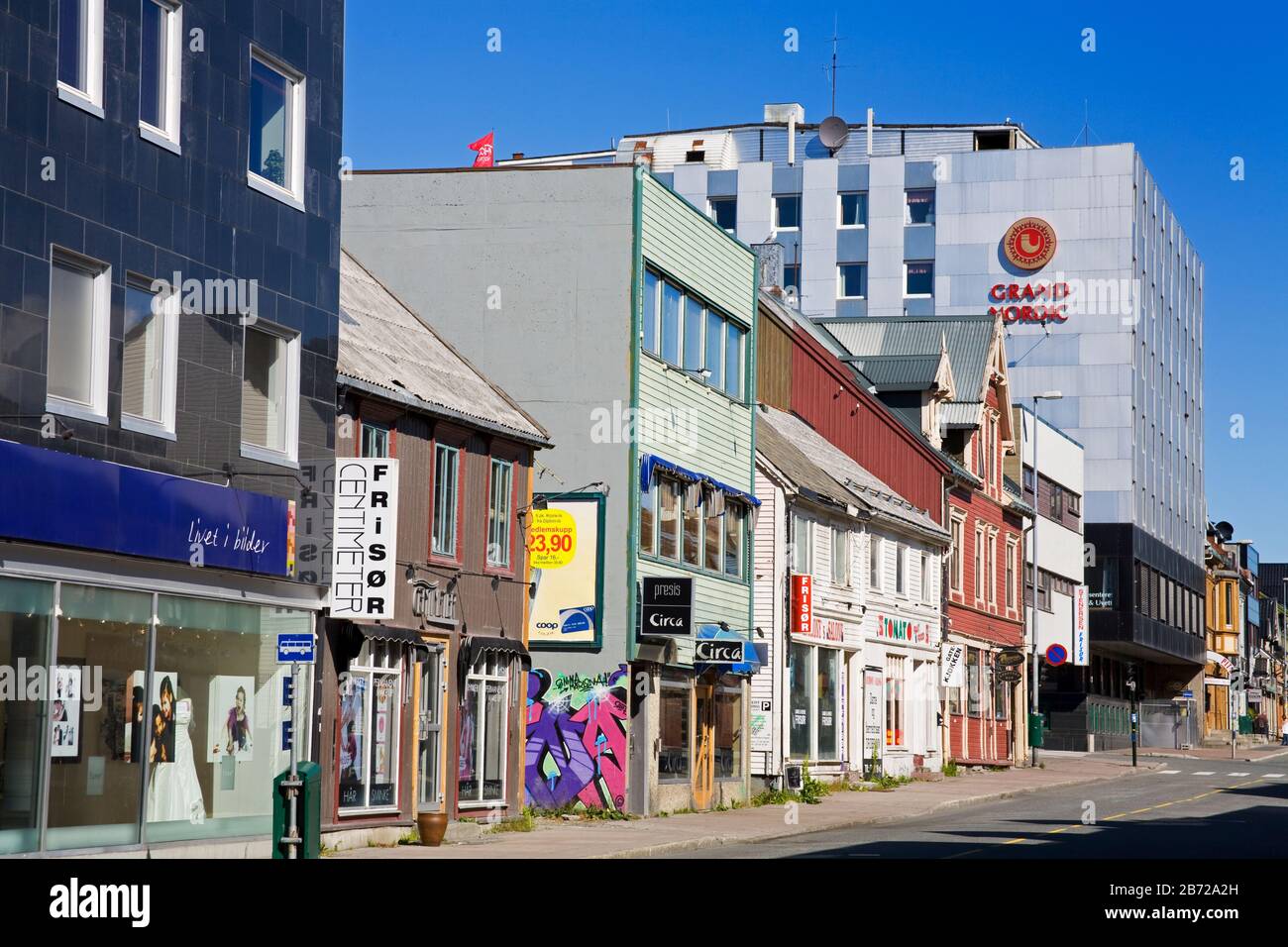 Storgata tromso -Fotos und -Bildmaterial in hoher Auflösung – Alamy
