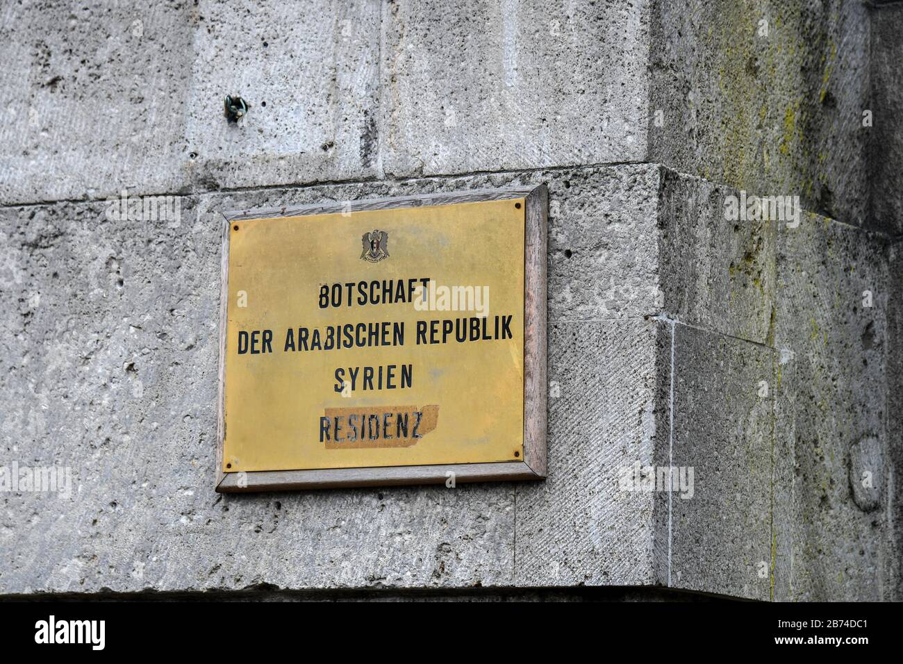 Syrische botschaft -Fotos und -Bildmaterial in hoher Auflösung – Alamy