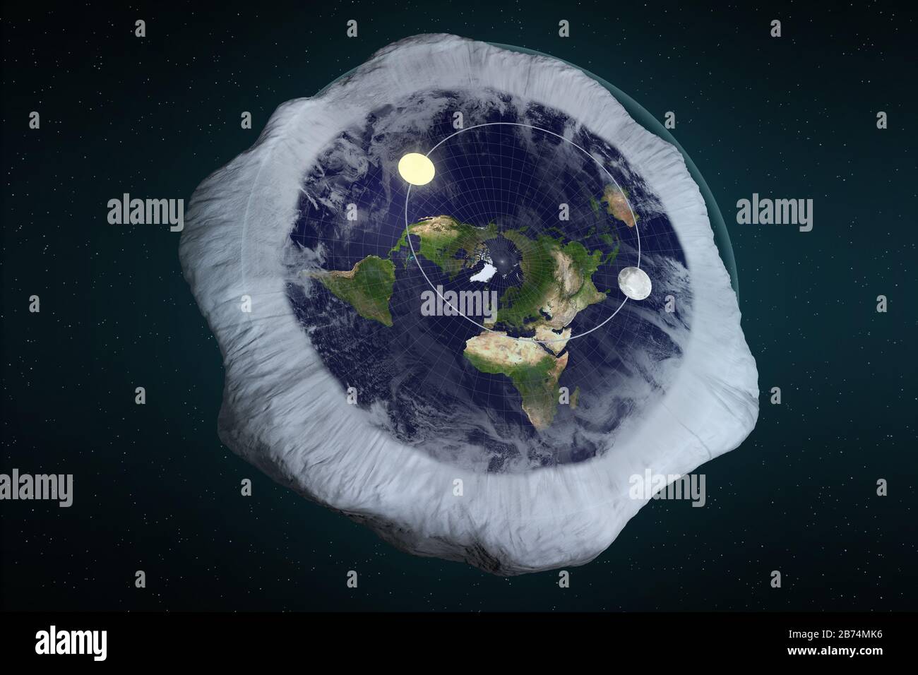 Die erde ist eine scheibe -Fotos und -Bildmaterial in hoher Auflösung – Alamy