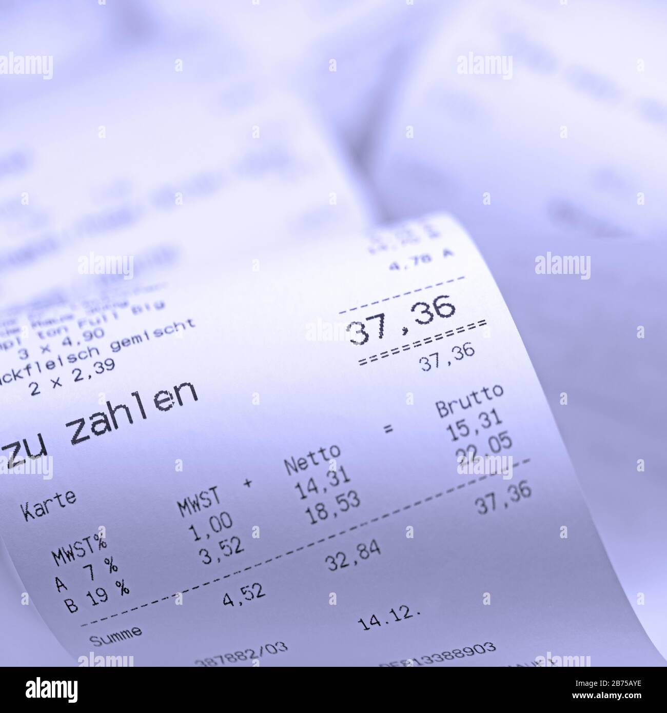 Recibo de pago -Fotos und -Bildmaterial in hoher Auflösung – Alamy