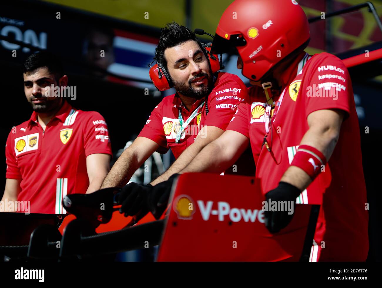 Ferrari f1 mannschaftsmannschaft -Fotos und -Bildmaterial in hoher ...