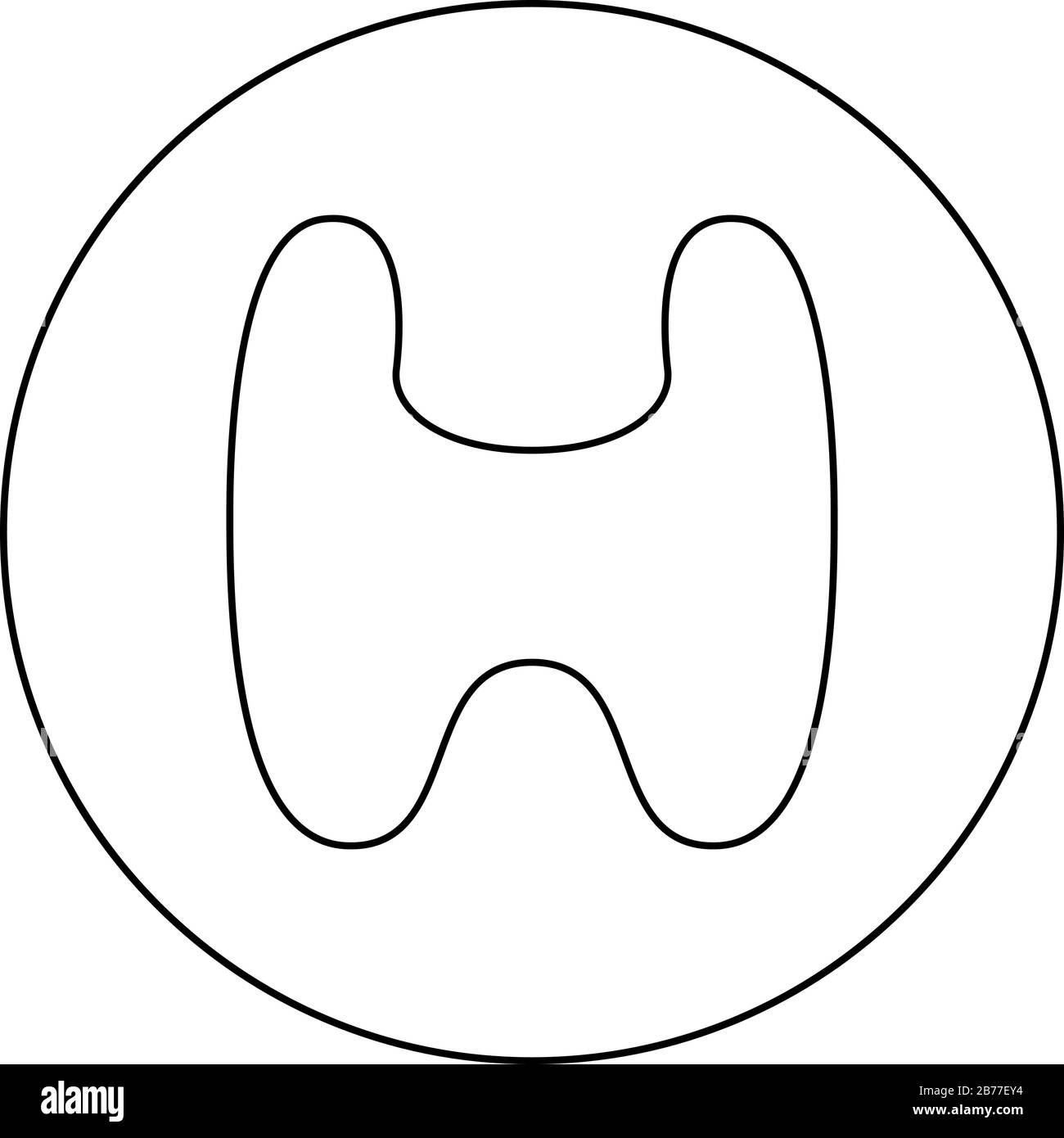 Schilddrüse Goitre menschliche Organanatomie von Menschen Symbol im ... Schilddrüse Goitre menschliche Organanatomie von Menschen Symbol im ...