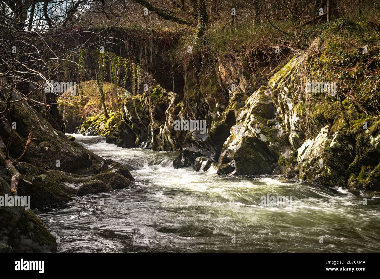 Nord Wales Fluss Stockfotos und -bilder Kaufen - Alamy