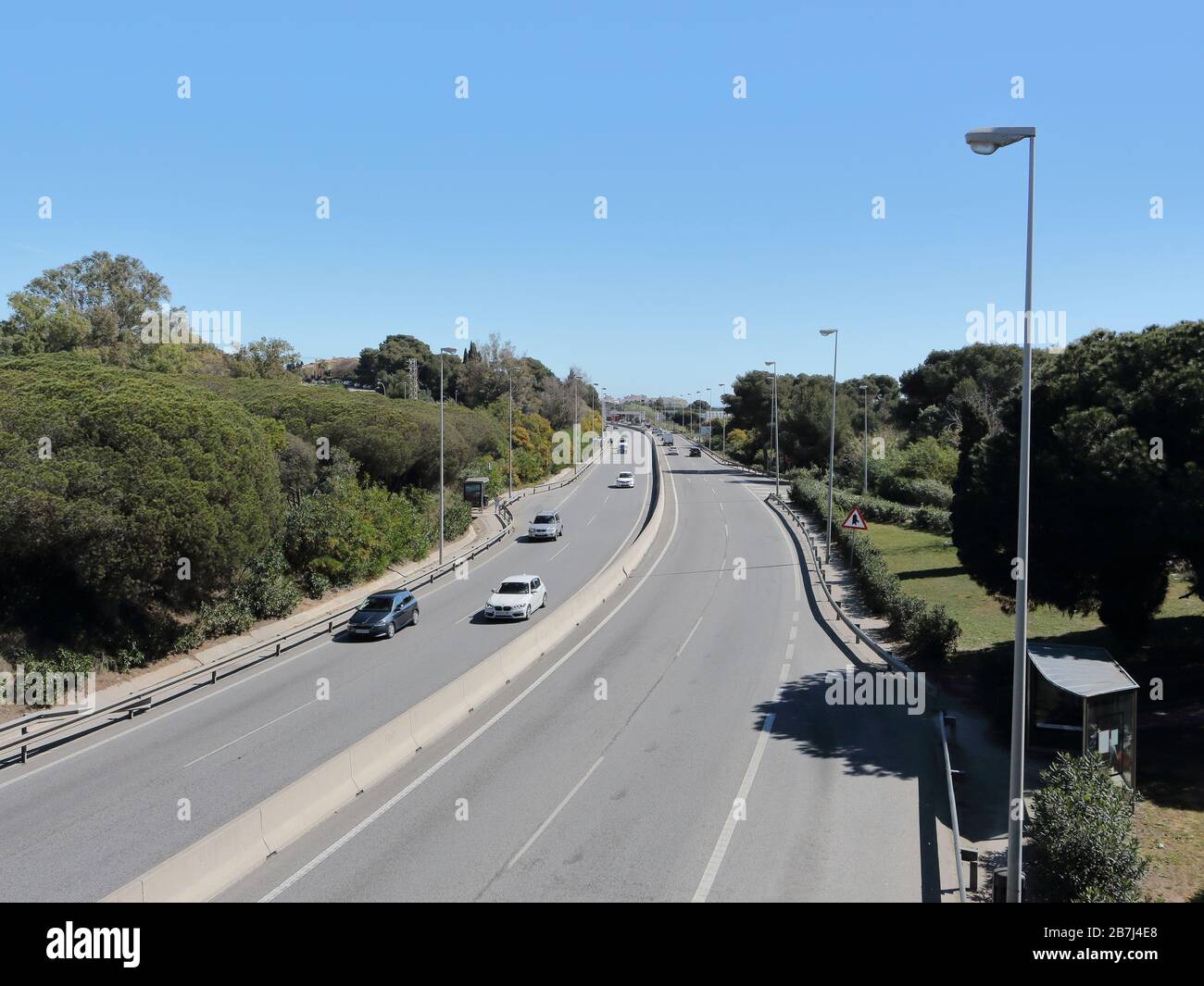 Motorway A7 Stockfotos und -bilder Kaufen - Alamy