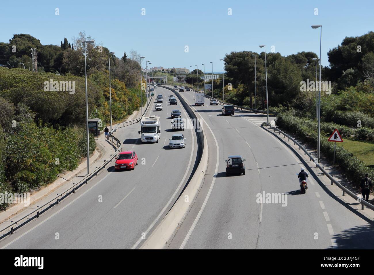 A7 - N340 Road, Marbella, Provinz Málaga, Andalusien, Spanien ...