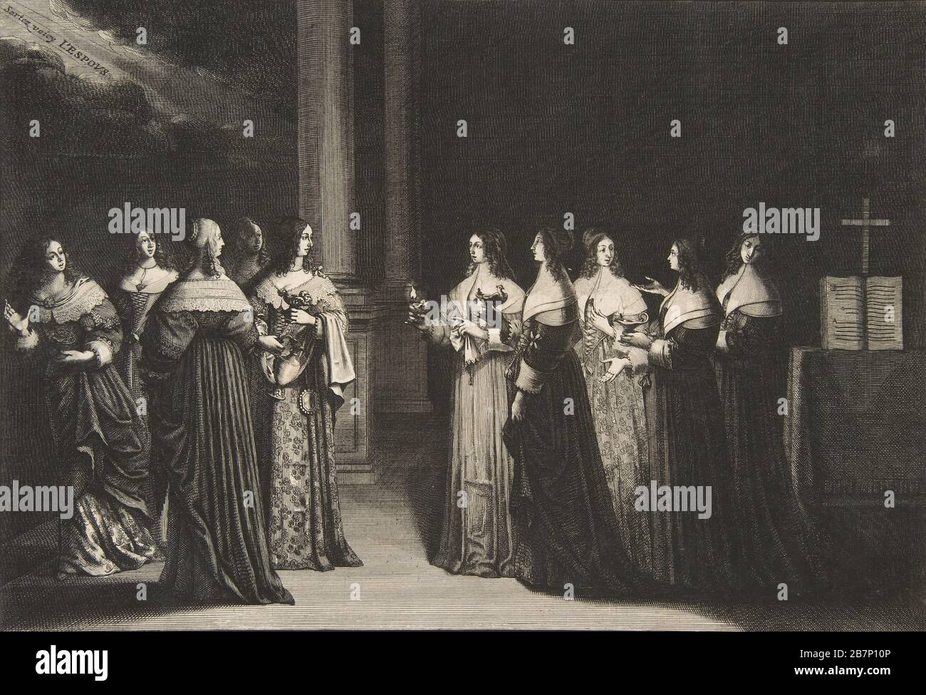 Das gleichnis von den zehn jungfrauen -Fotos und -Bildmaterial in hoher ...