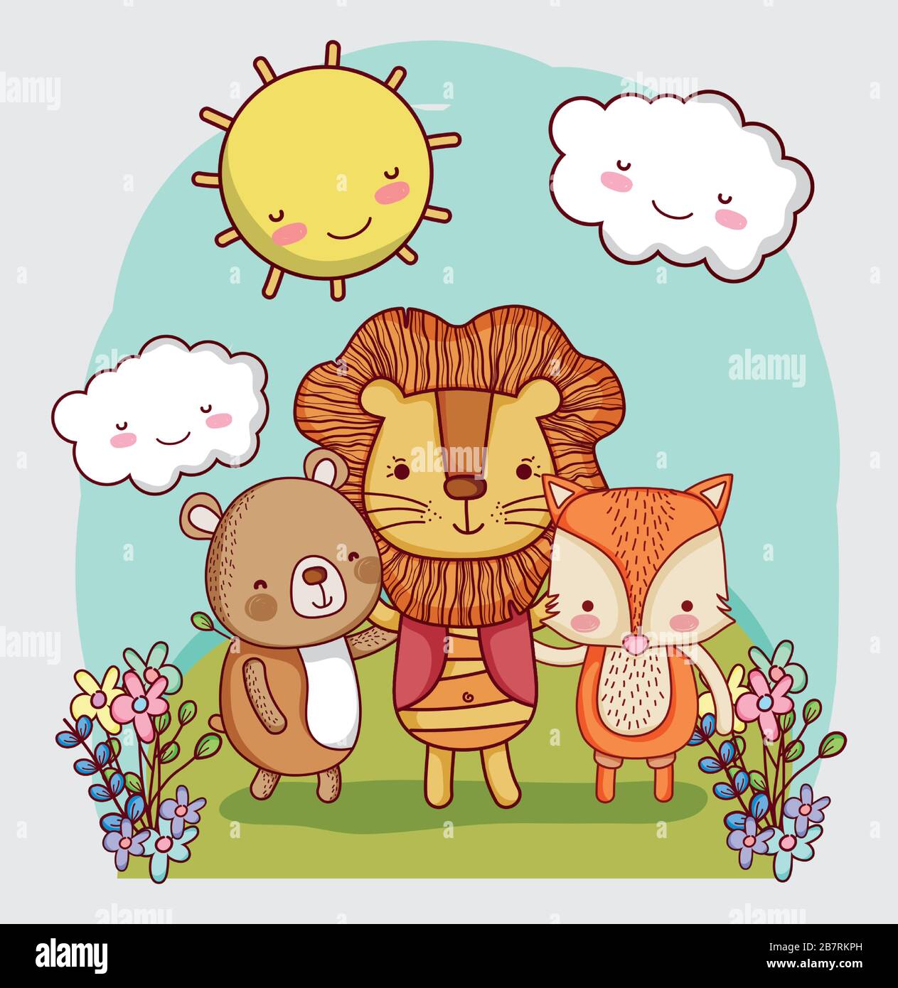 Cartoon Löwe Stockfotos und -bilder Kaufen - Alamy