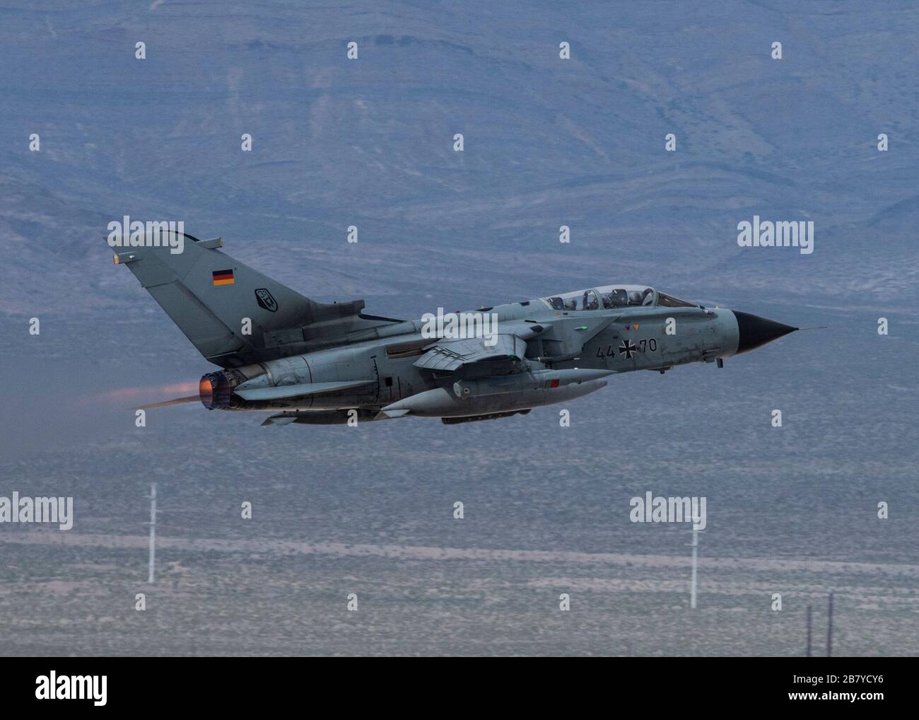 Ein dem Tactical Air Wing (TAW) 33 zugewiesenes Tornado Interdictor ...