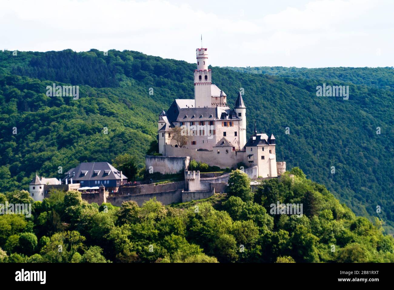 Marksburg rhine valley castle germany -Fotos und -Bildmaterial in hoher ...