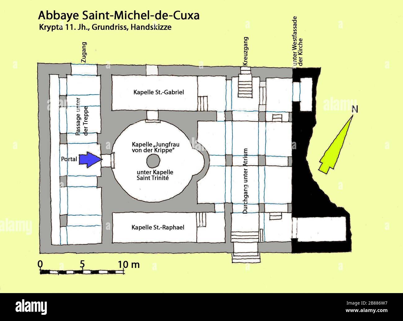 Grundriss krypta -Fotos und -Bildmaterial in hoher Auflösung – Alamy