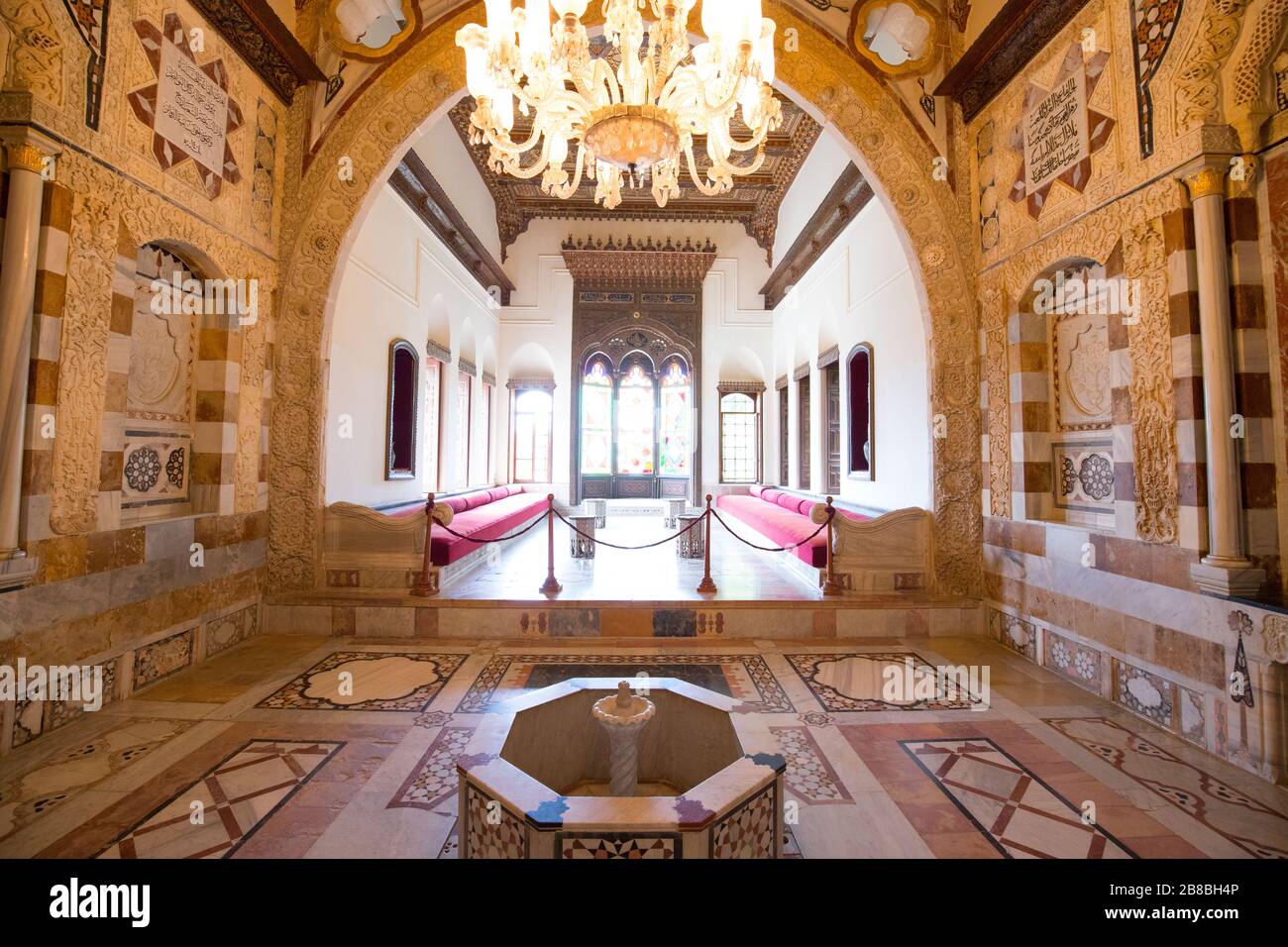 Beiteddine Palace Stockfotos und -bilder Kaufen - Alamy