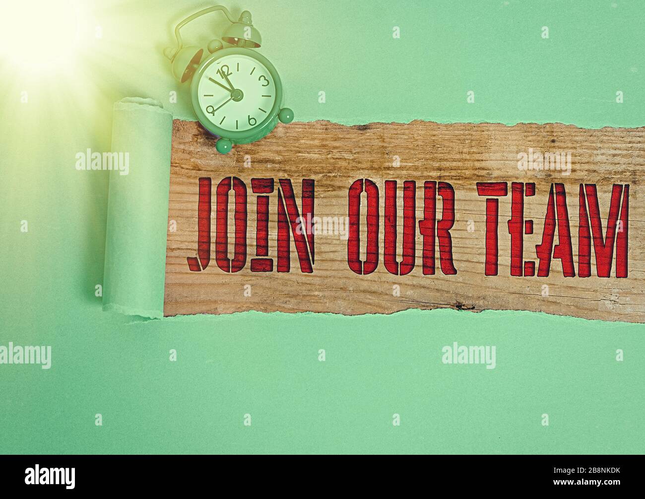 Schreiben von Handschriftzettelschriften nehmen Sie an unserem Team Teil Konzeptionelles Foto ...