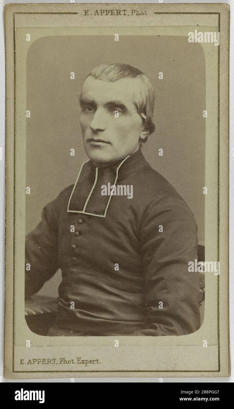 Porträt von Adolphe Perraud, (1828-1906), (Bischof von Autun, Kardinal ...