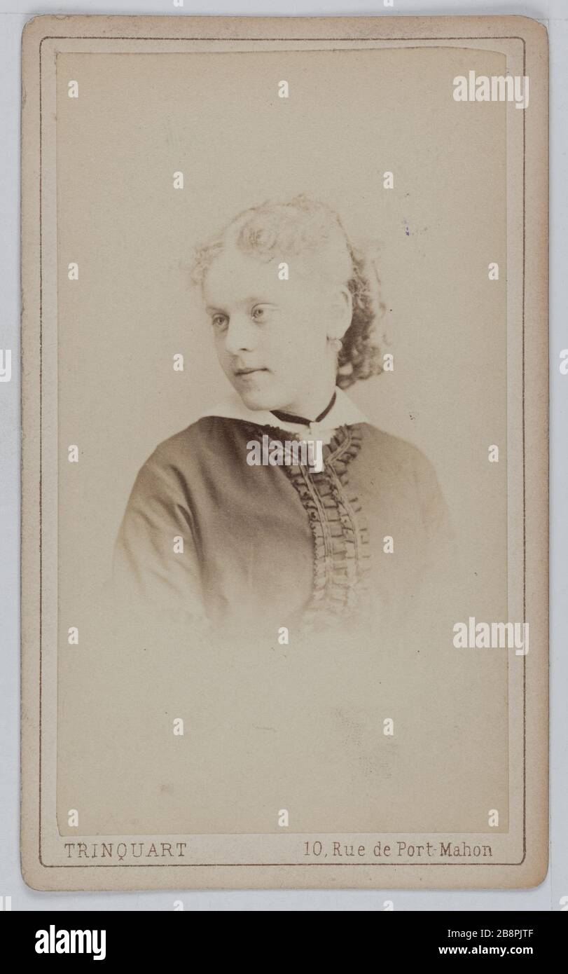 Porträt von Suzanne Reichenberg (1853-1924), Baroness de Bourgoing ...