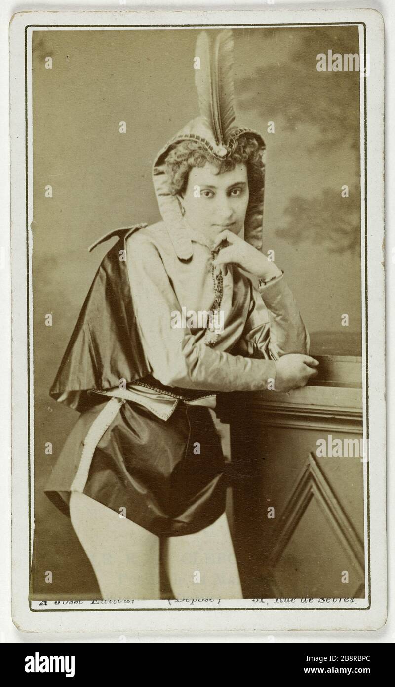 Portrait von Madame de Lacour Lacour oder Eugènie (Schauspielerin ...